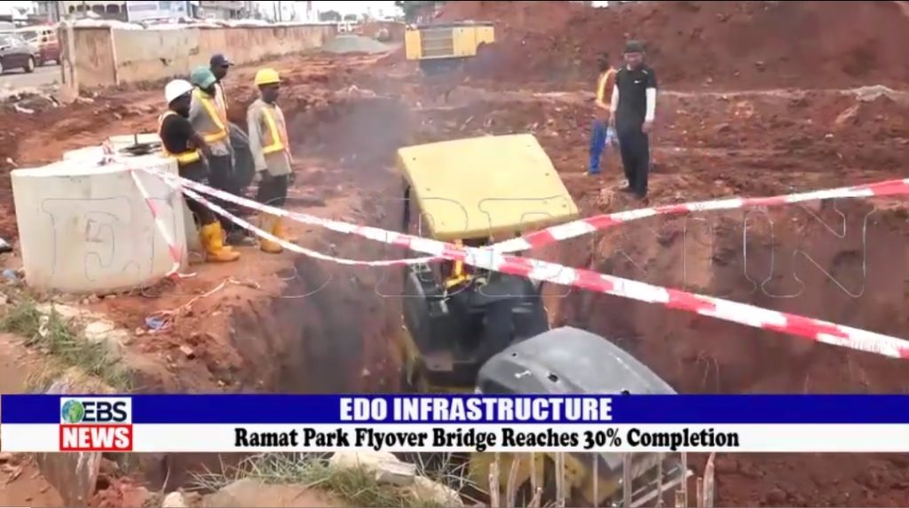 Ramat Park Flyover Bridge Reaches 30% Completion – EBS
