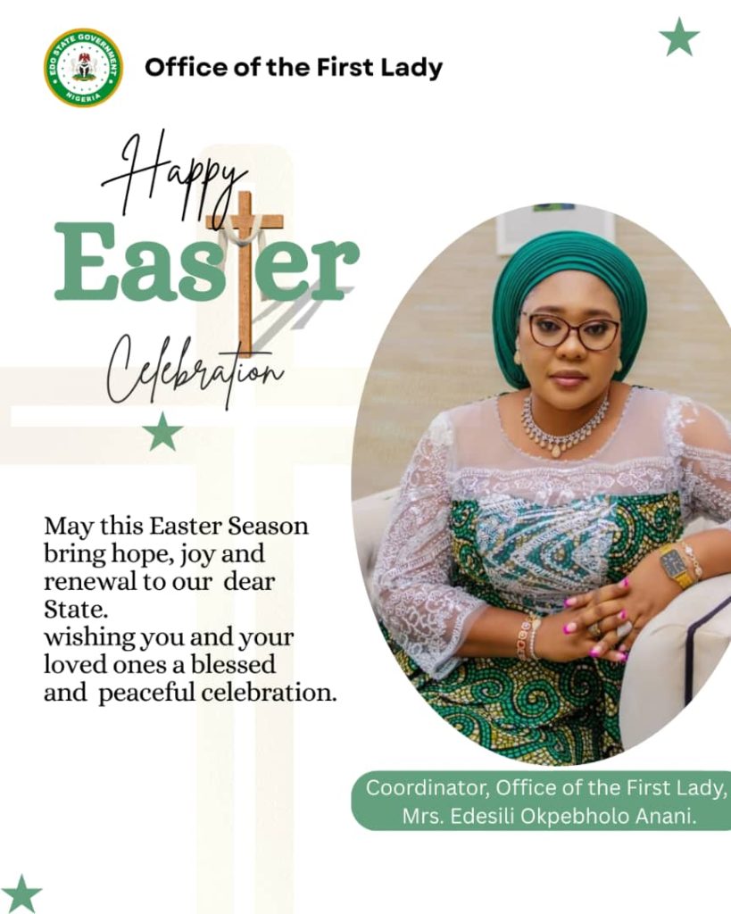 First lady Easter Greetings – EBS
